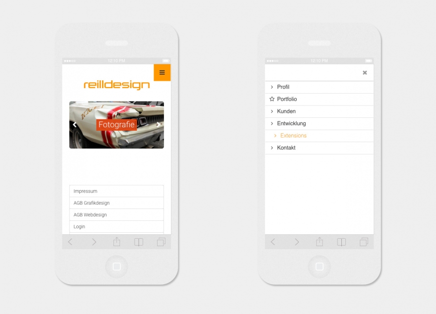 Joomla Responsive Mobile Menu – reilldesign // Graphic- & Web Design